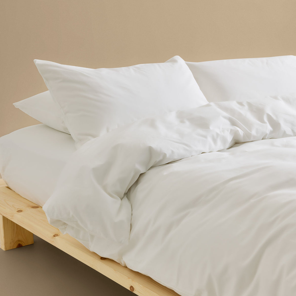 White Bed Sheets & Quilt Covers | Cloud White & Bright White – Bonny